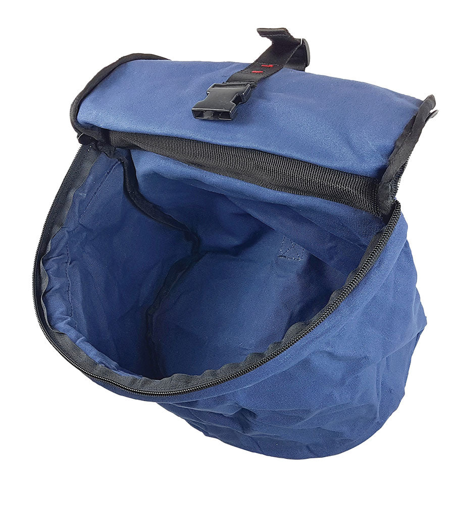 Collapsible Feed Bag – Premium Blue