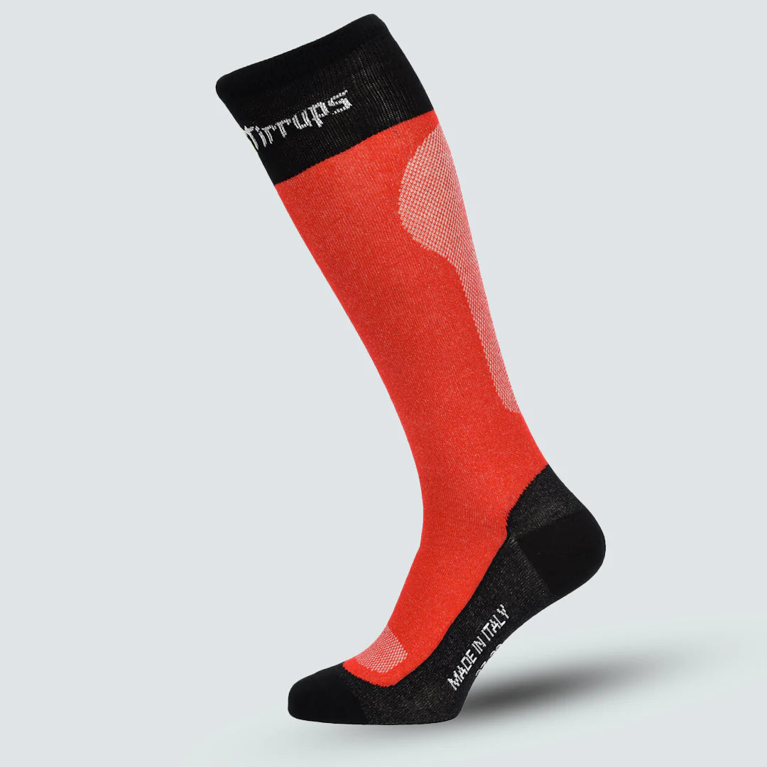 Tech Stirrups - Breathable Rainbow Socks – Premium Blue