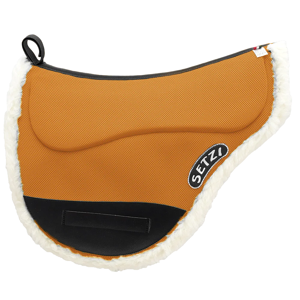Setzi Saddle Pad English Merino – Premium Blue
