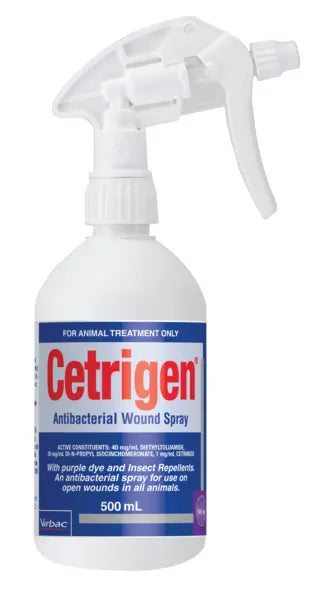 Virbac Cetrigen Trigger Spray – Premium Blue